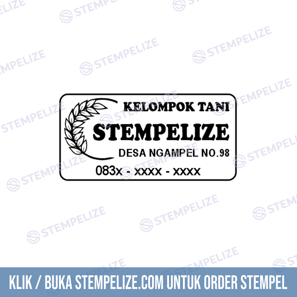 Contoh Stempel Kelompok Tani