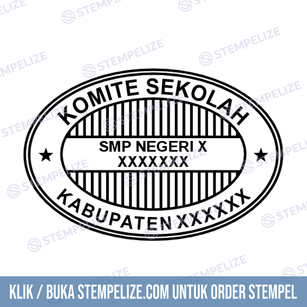 Contoh Stempel Komite Sekolah