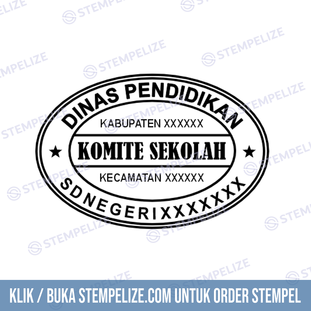 Contoh Stempel Komite Sekolah