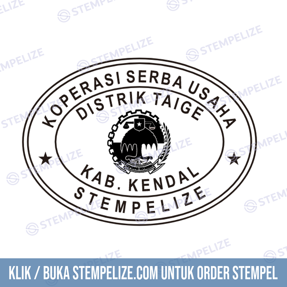 Contoh Stempel Koperasi
