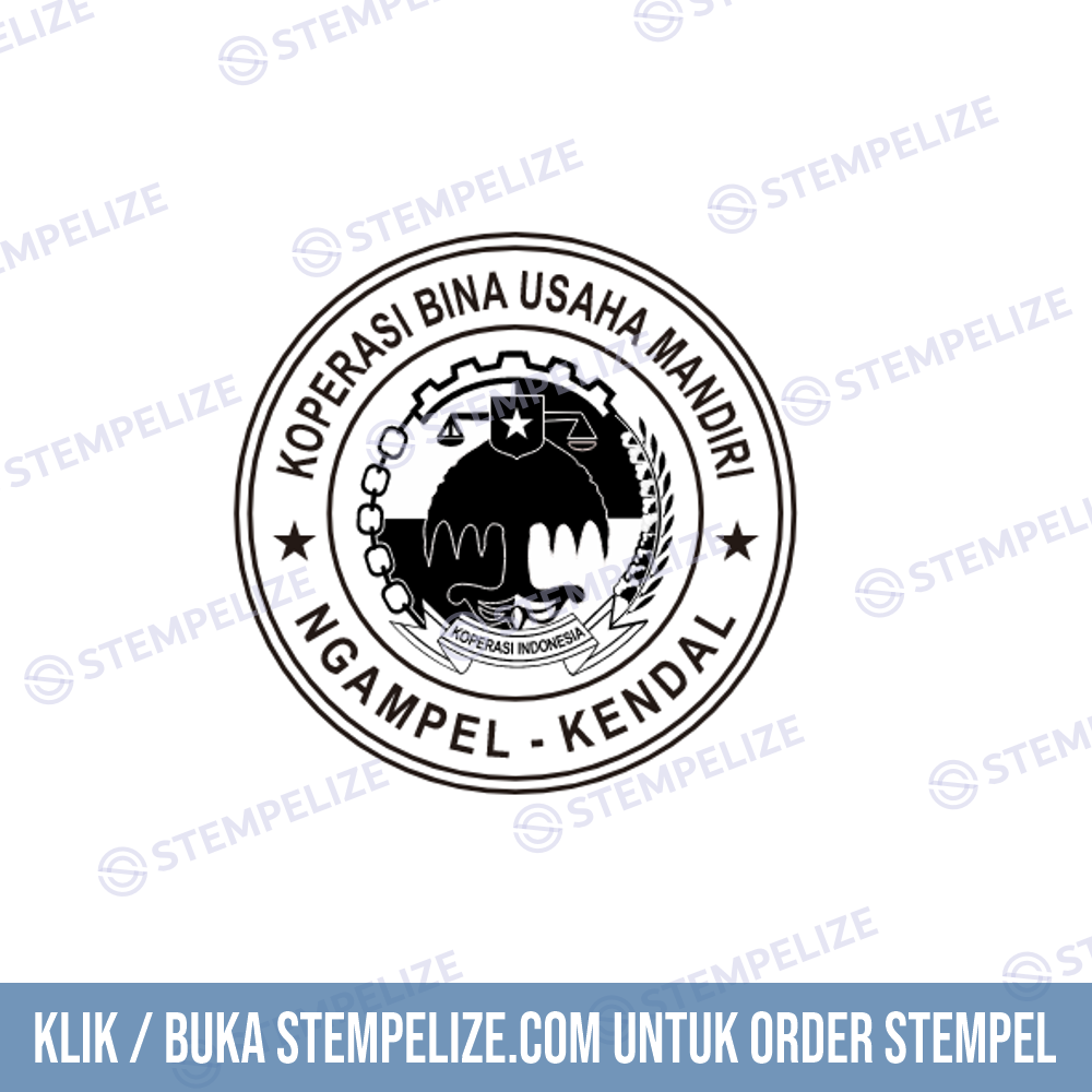 Contoh Stempel Koperasi