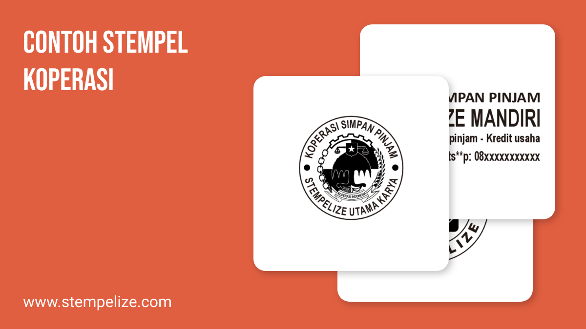 Contoh Stempel Koperasi