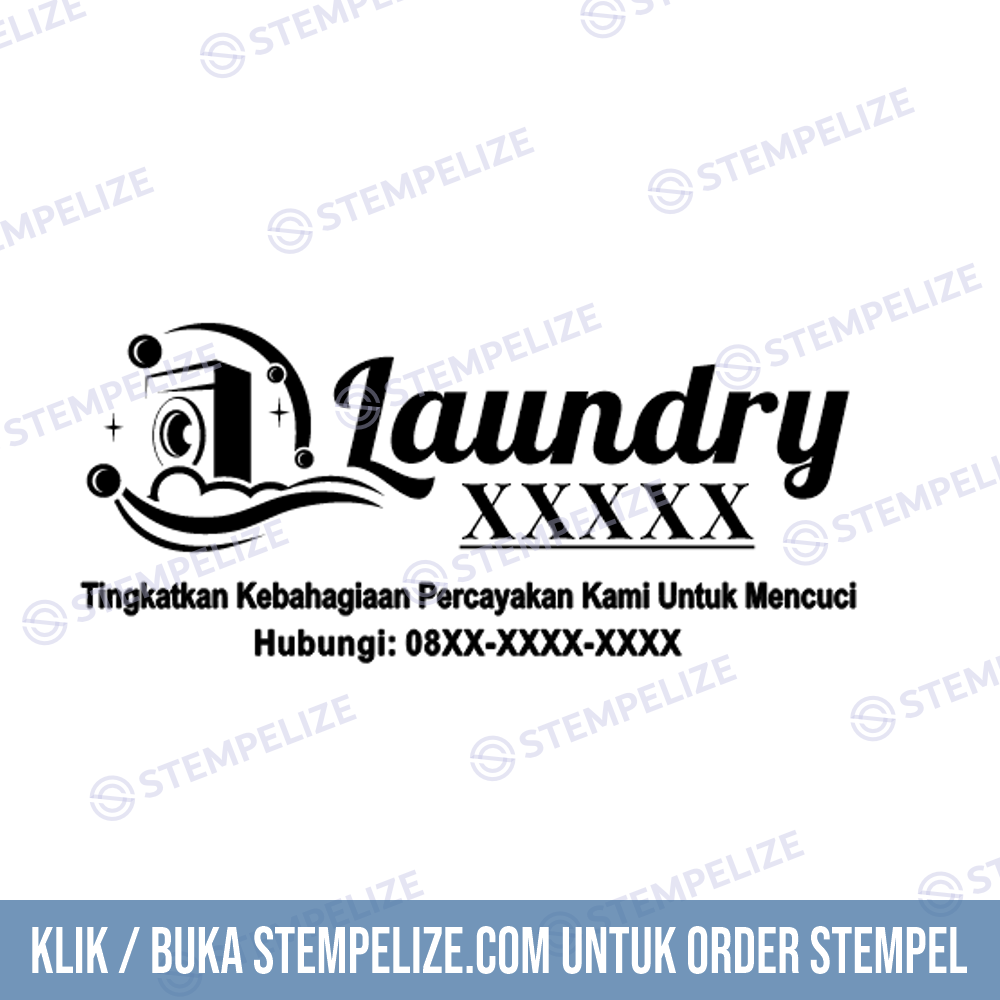 Contoh Stempel Laundry