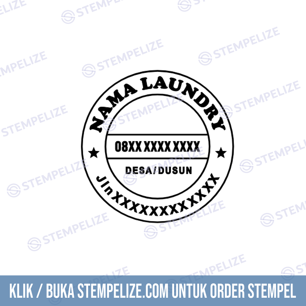 Contoh Stempel Laundry