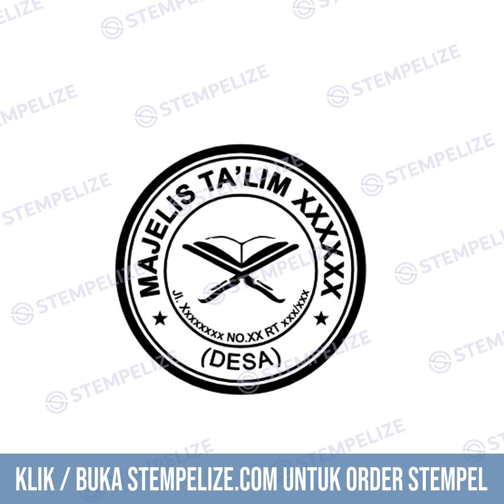 Contoh Stempel Majelis Taklim