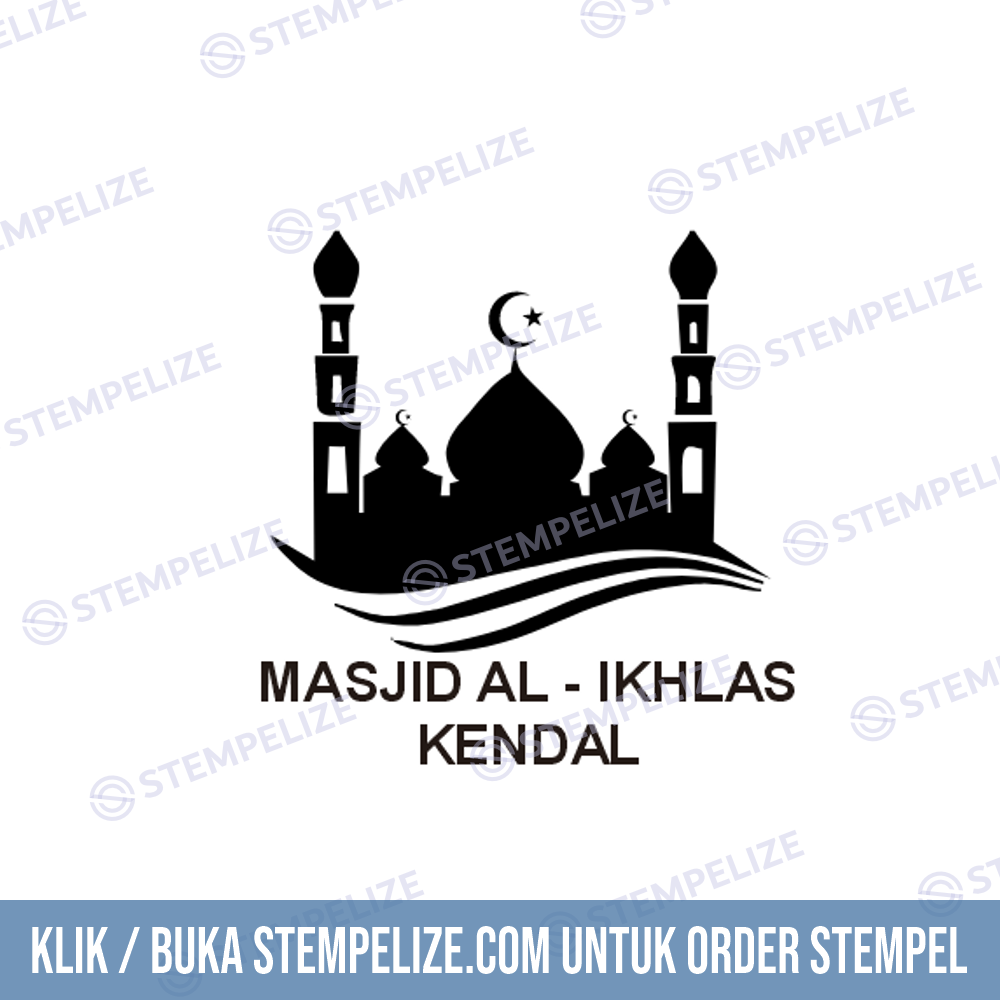 Contoh Stempel Masjid / Musholla / DKM / Takmir / PHBI / Remaja Masjid