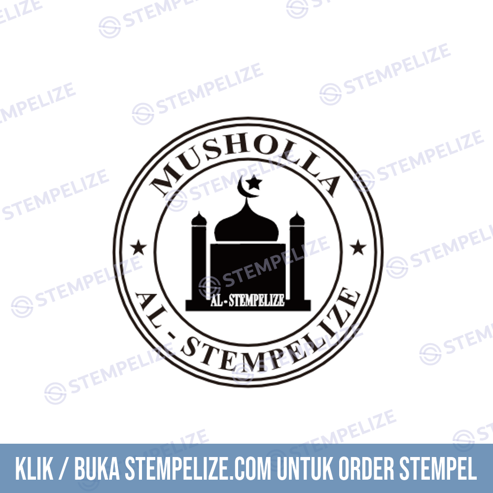 Contoh Stempel Masjid / Musholla / DKM / Takmir / PHBI / Remaja Masjid