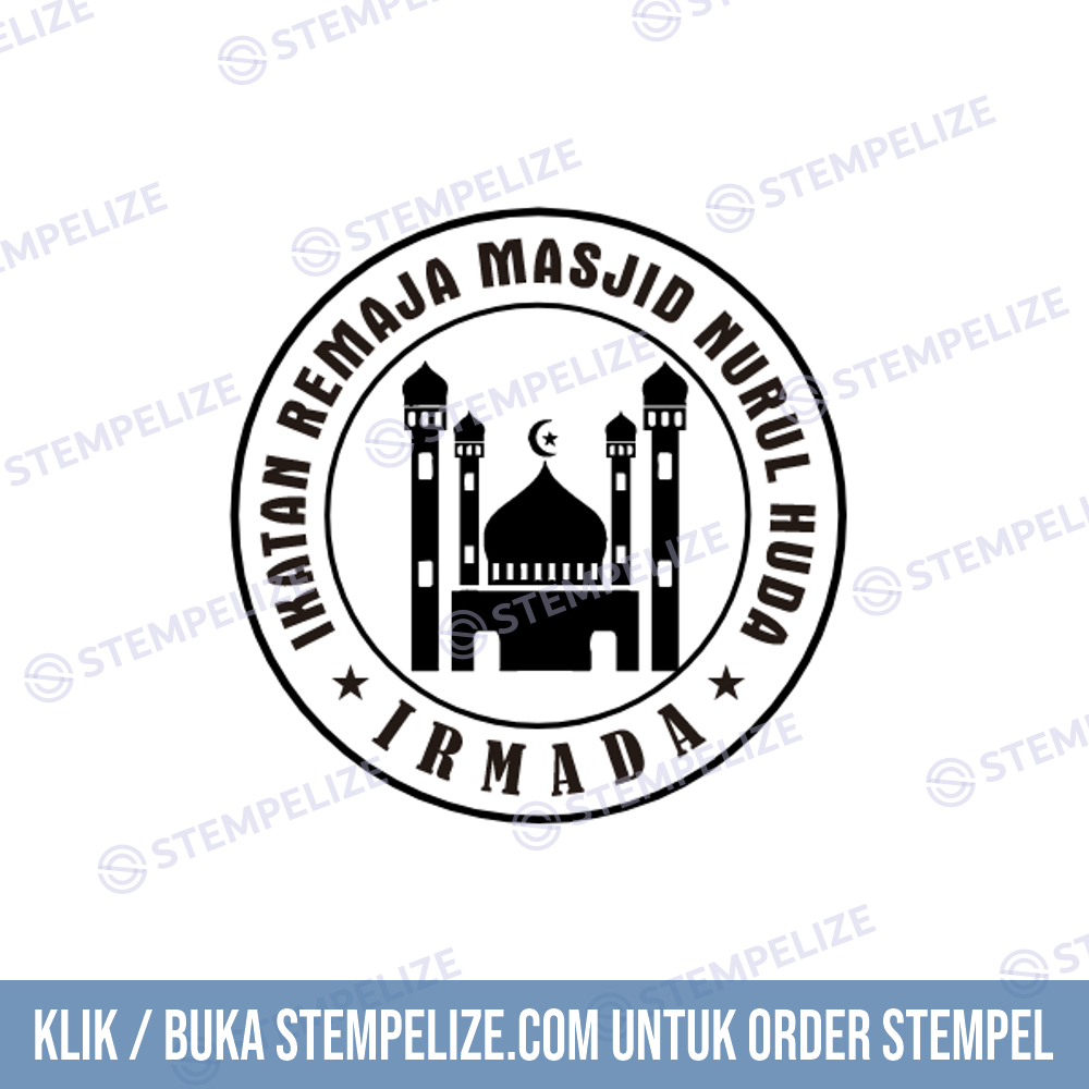 Contoh Stempel Masjid / Musholla / DKM / Takmir / PHBI / Remaja Masjid