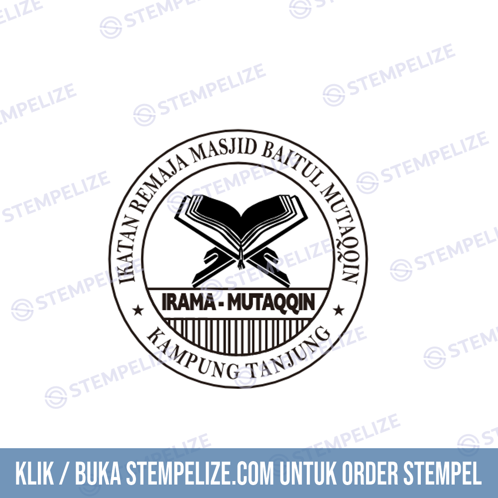 Contoh Stempel Masjid / Musholla / DKM / Takmir / PHBI / Remaja Masjid