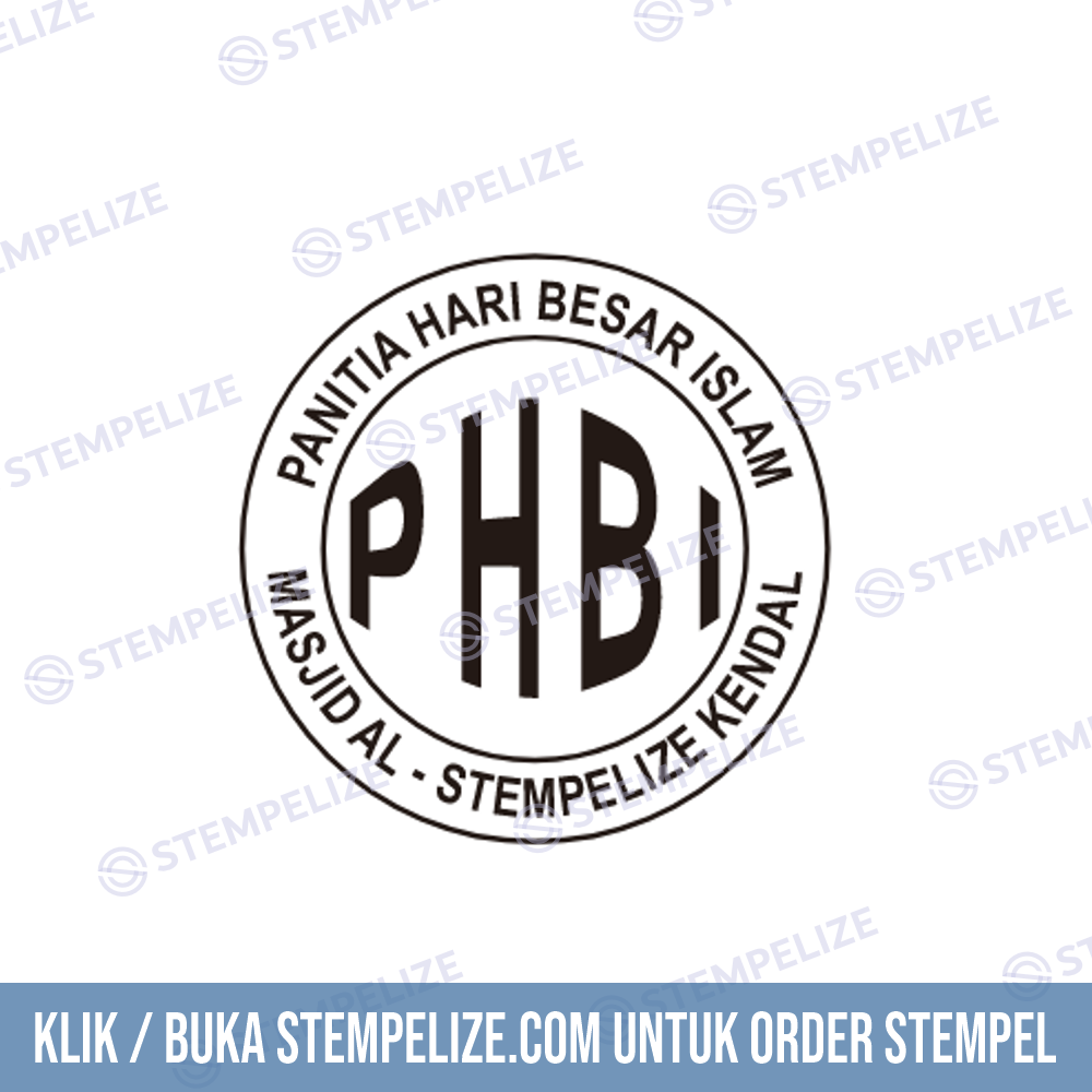Contoh Stempel Masjid / Musholla / DKM / Takmir / PHBI / Remaja Masjid