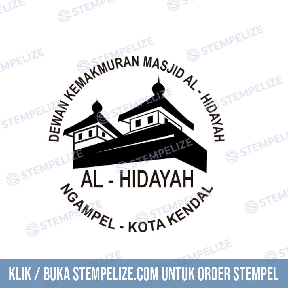 Contoh Stempel Masjid / Musholla / DKM / Takmir / PHBI / Remaja Masjid