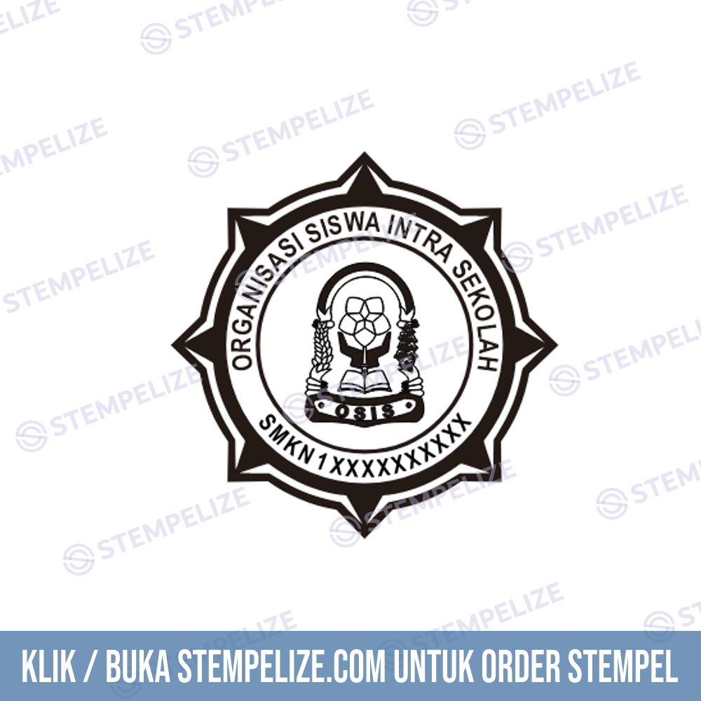 Contoh Stempel OSIS SMA dan MTS