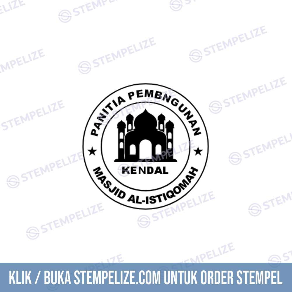 Contoh Stempel Panitia Pembangunan Masjid