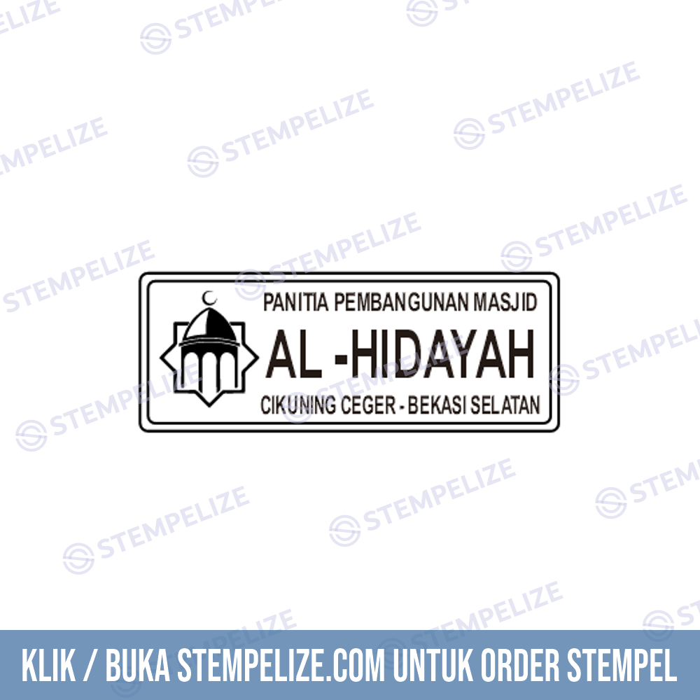 Contoh Stempel Panitia Pembangunan Masjid