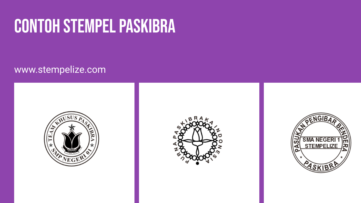 Contoh Stempel Paskibra