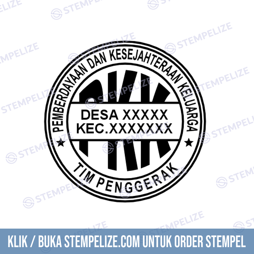 Contoh Stempel PKK