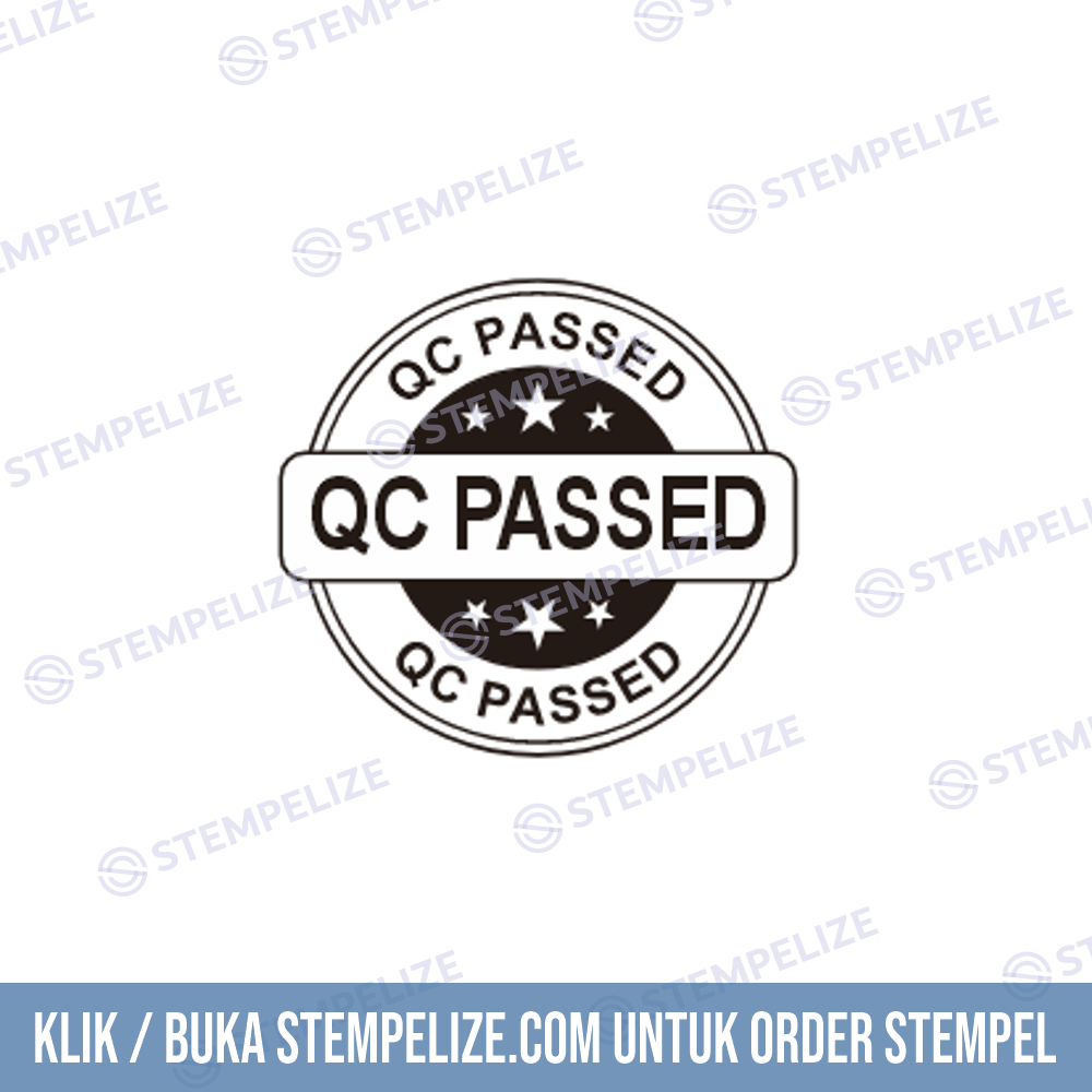 Contoh Stempel QC Passed
