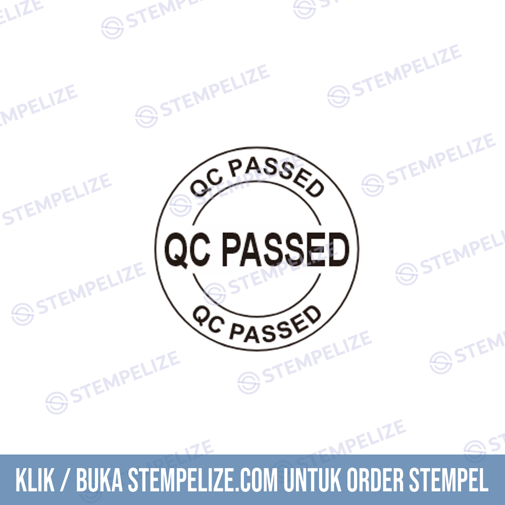 Contoh Stempel QC Passed