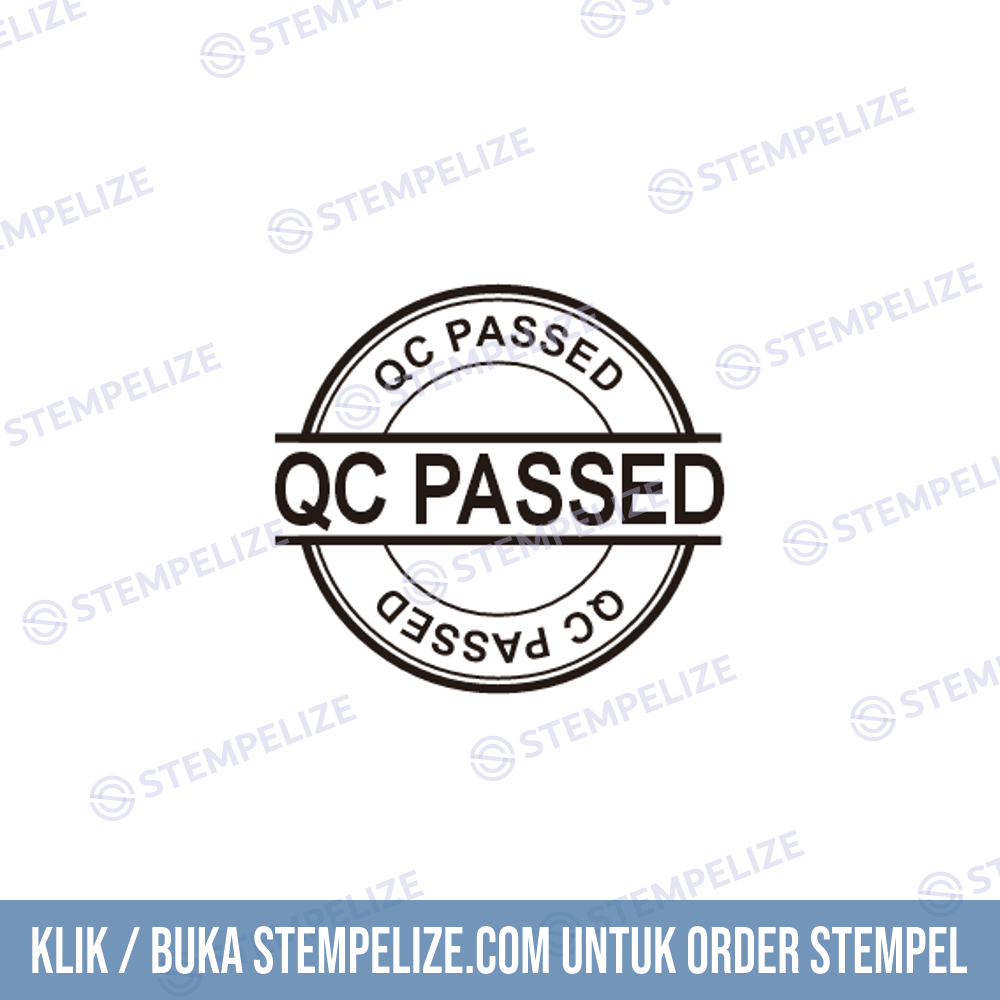 Contoh Stempel QC Passed