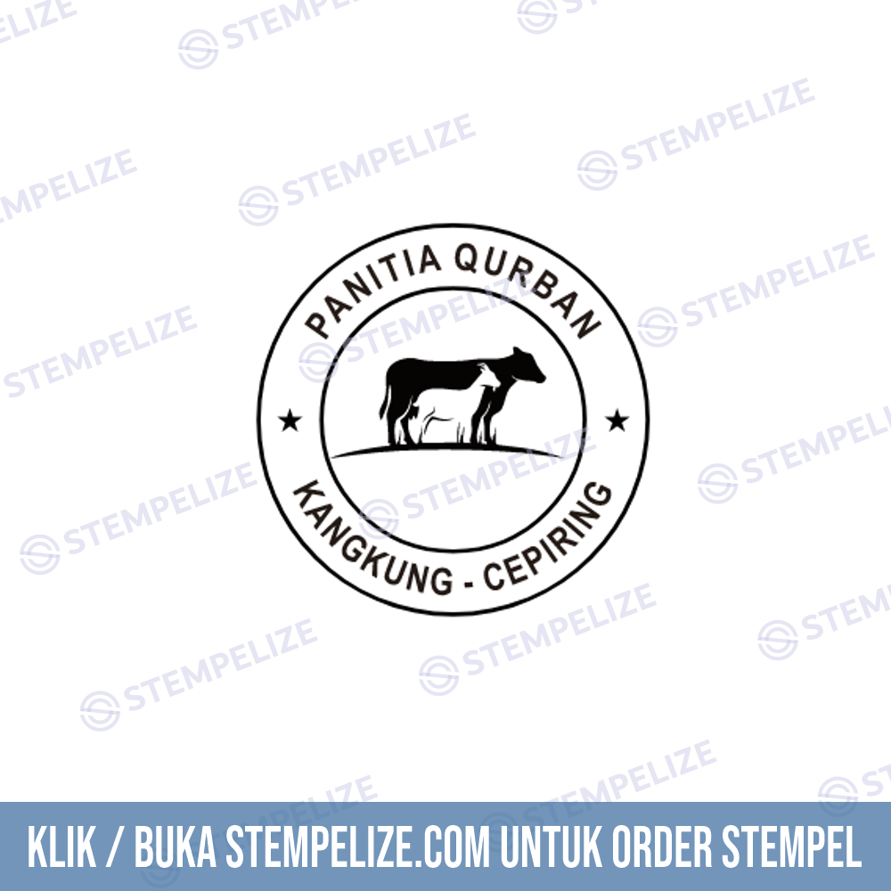 Contoh Stempel Panitia Qurban