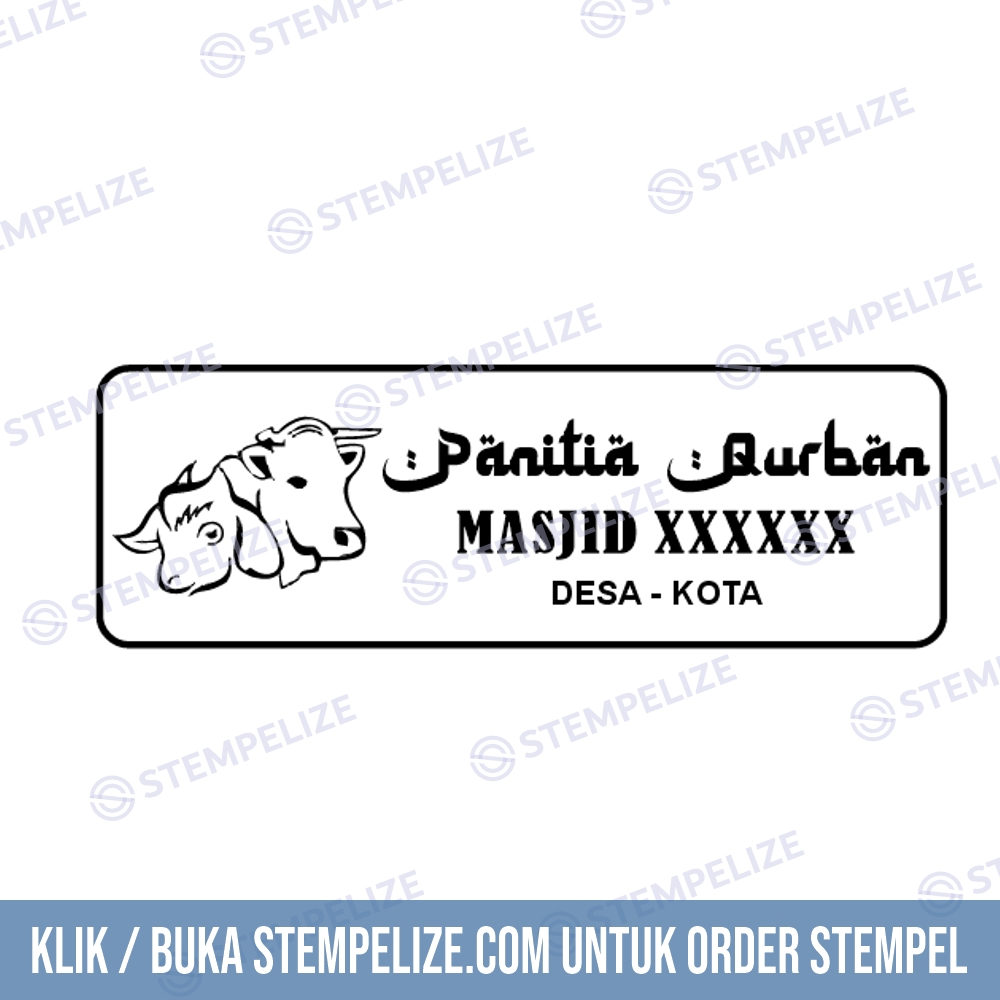 Contoh Stempel Panitia Qurban