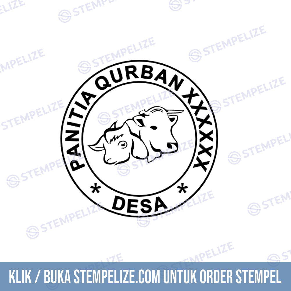 Contoh Stempel Panitia Qurban