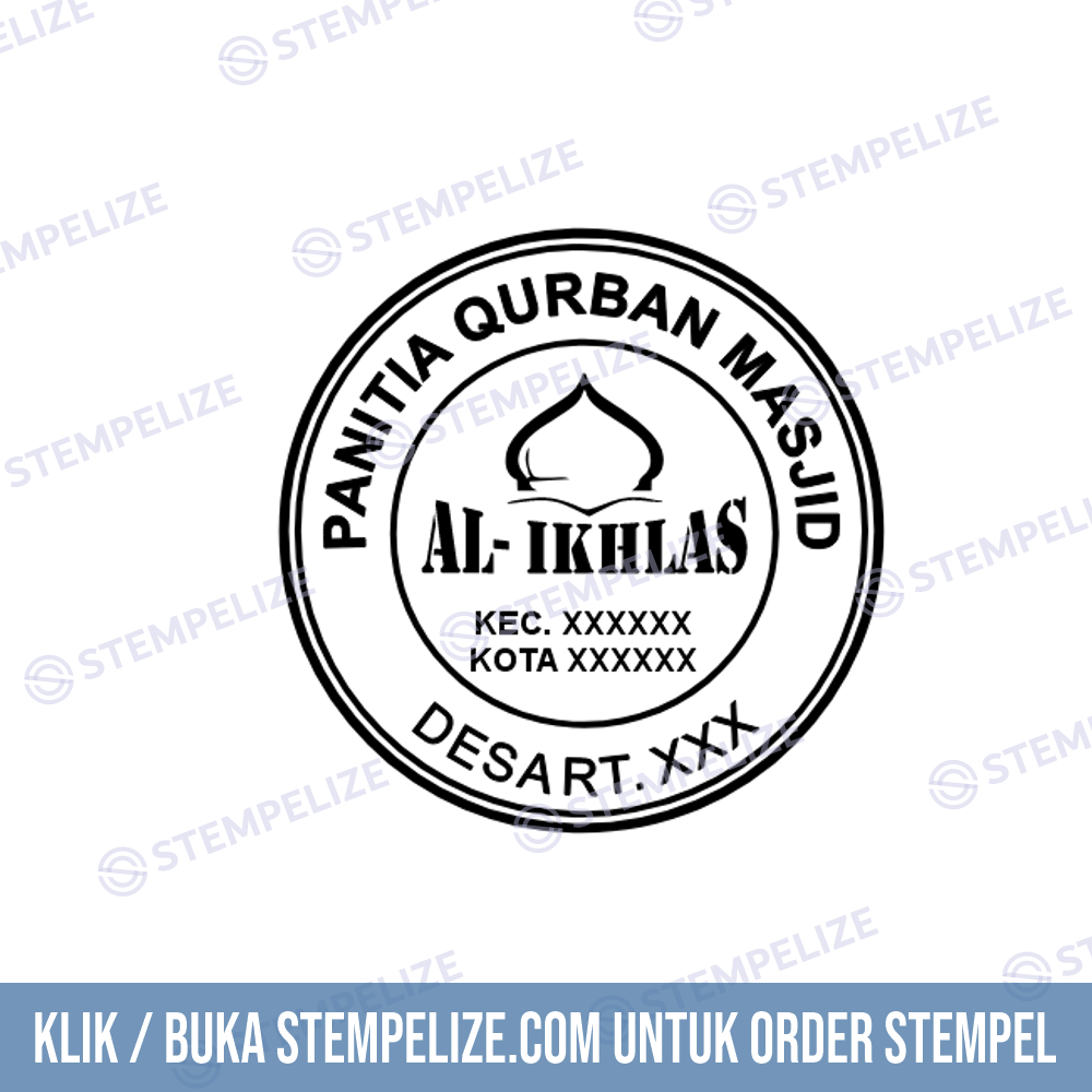 Contoh Stempel Panitia Qurban