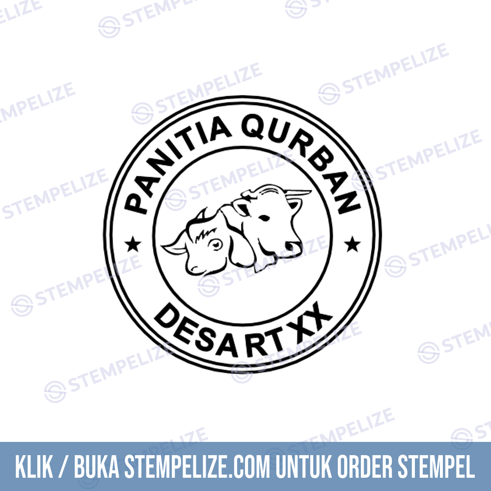 Contoh Stempel Panitia Qurban
