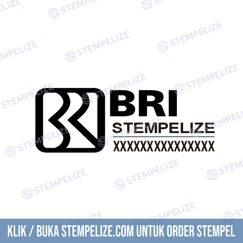 Contoh Stempel Rekening Bank