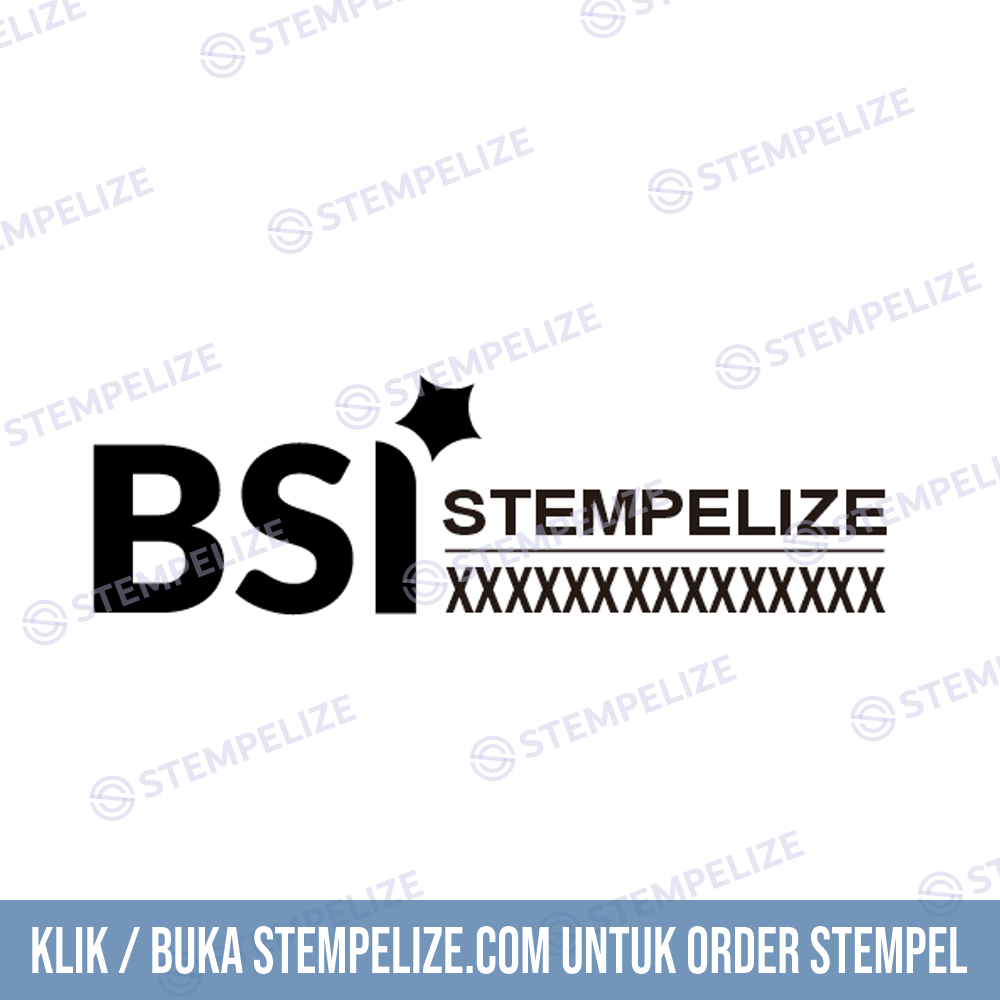 Contoh Stempel Rekening Bank