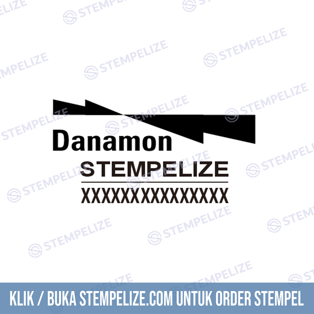 Contoh Stempel Rekening Bank