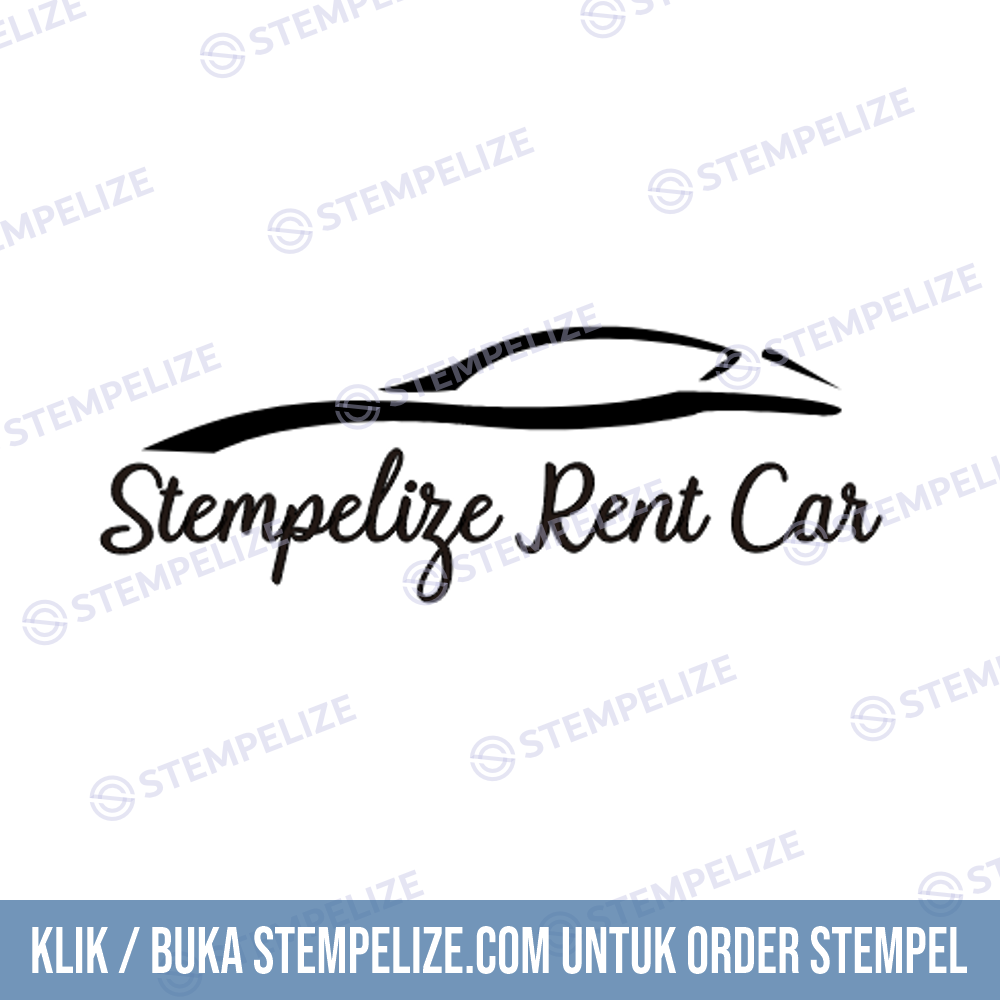 Stempel Rental Mobil / Travel Mobil