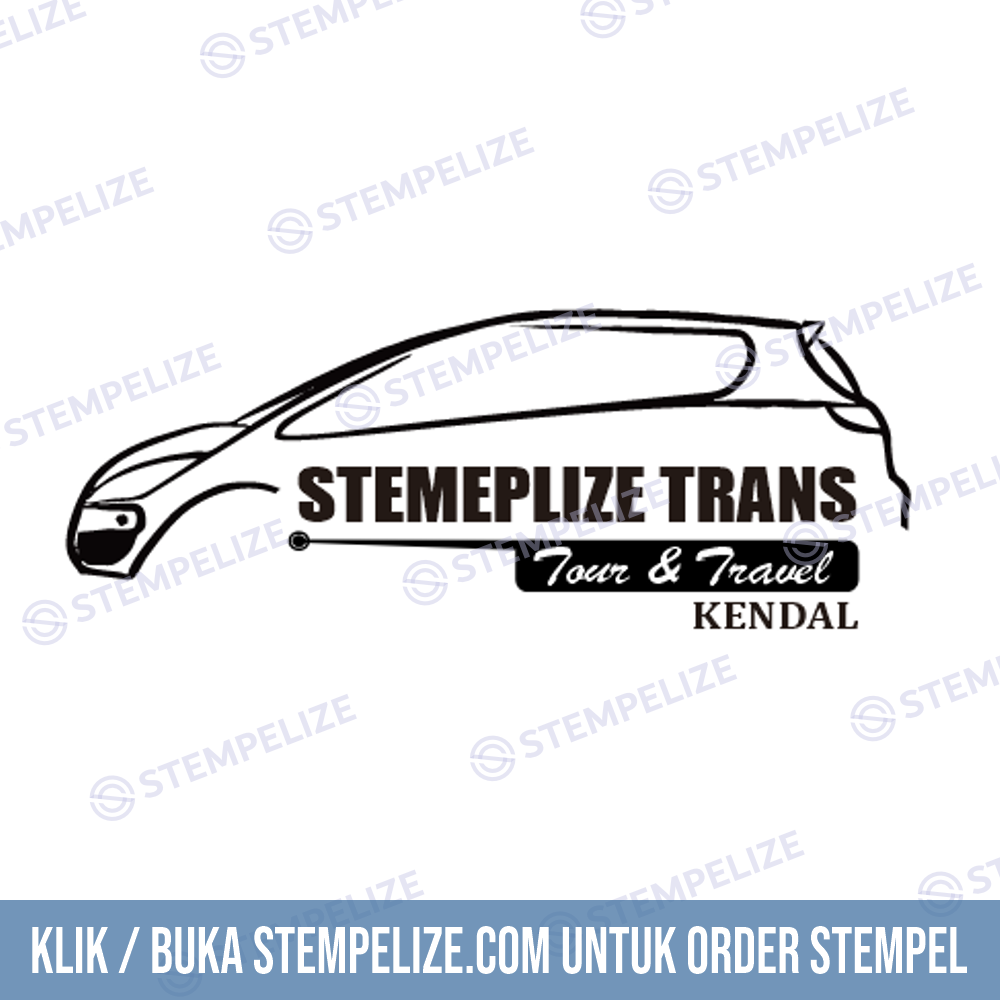 Stempel Rental Mobil / Travel Mobil