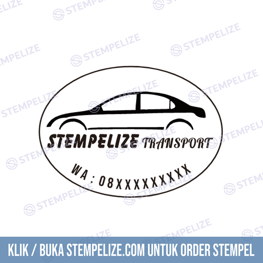 Stempel Rental Mobil / Travel Mobil