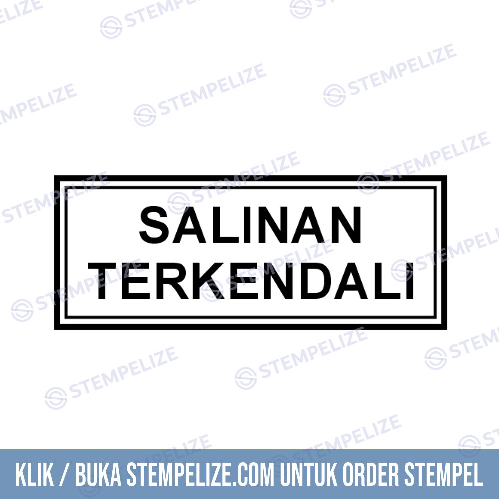 Contoh Stempel Dokumen Terkendali