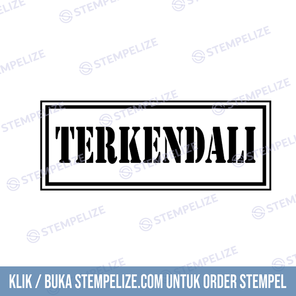 Contoh Stempel Dokumen Terkendali