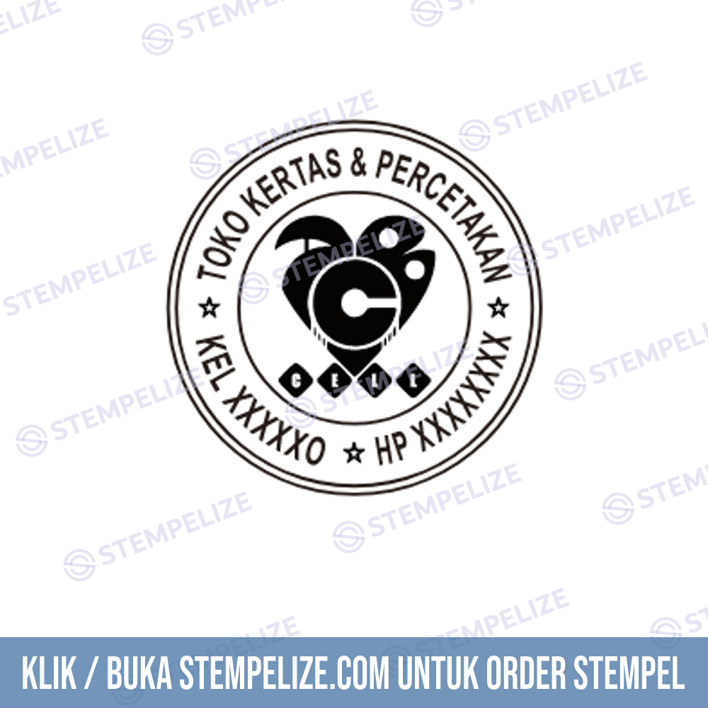 Contoh Stempel Toko