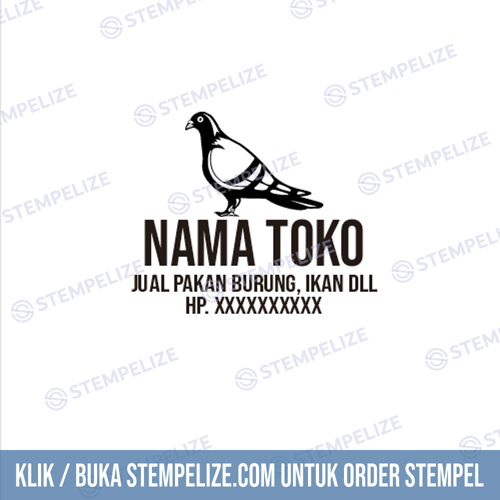 Contoh Stempel Toko