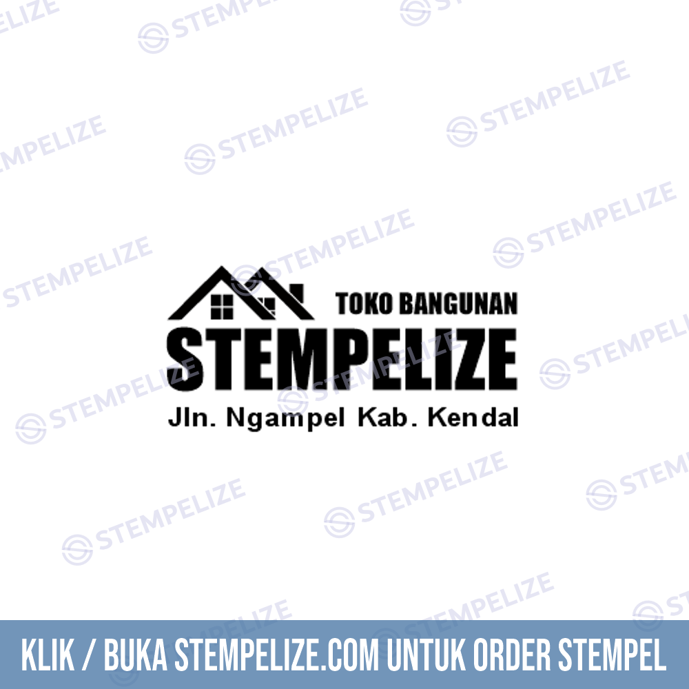 Contoh Stempel Toko Bangunan
