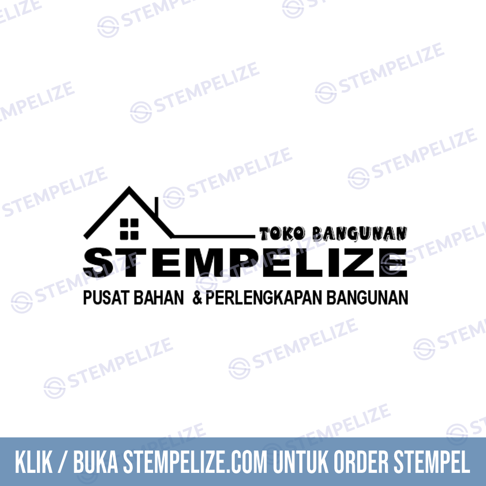 Contoh Stempel Toko Bangunan
