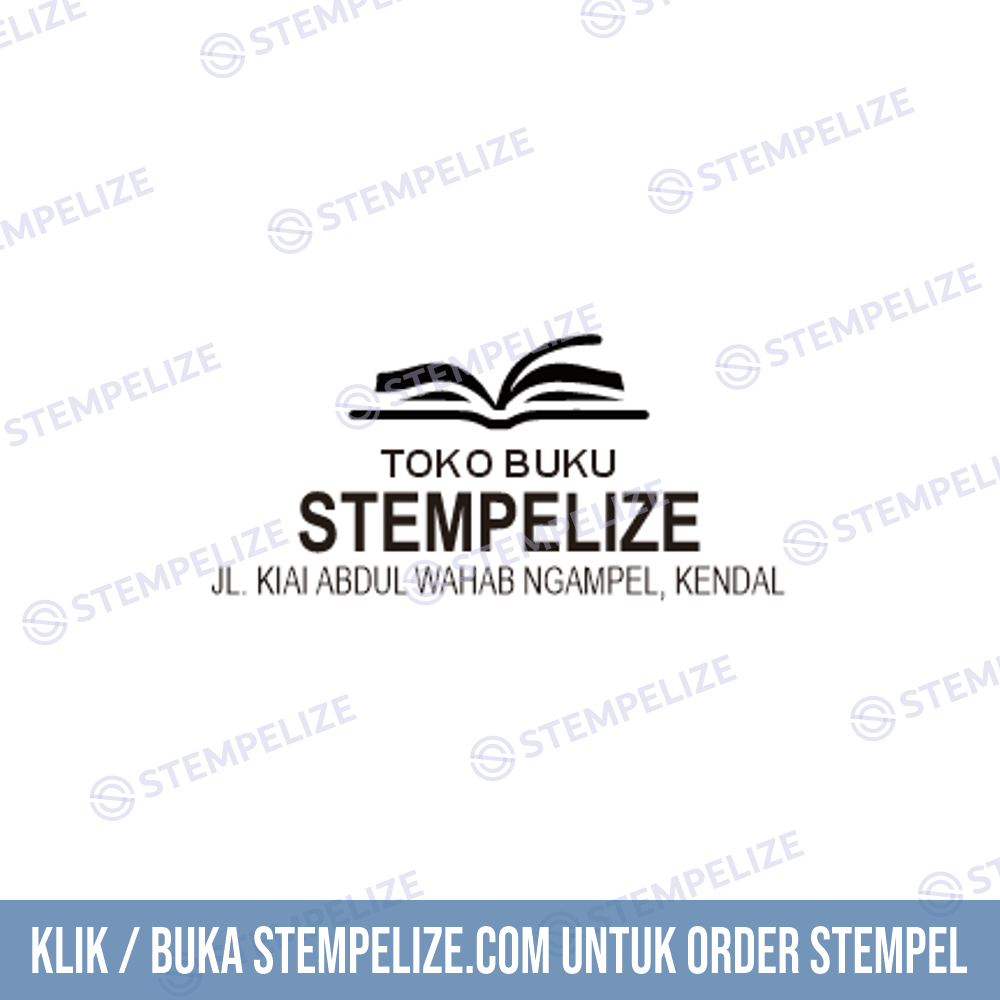 Contoh Stempel Toko Buku