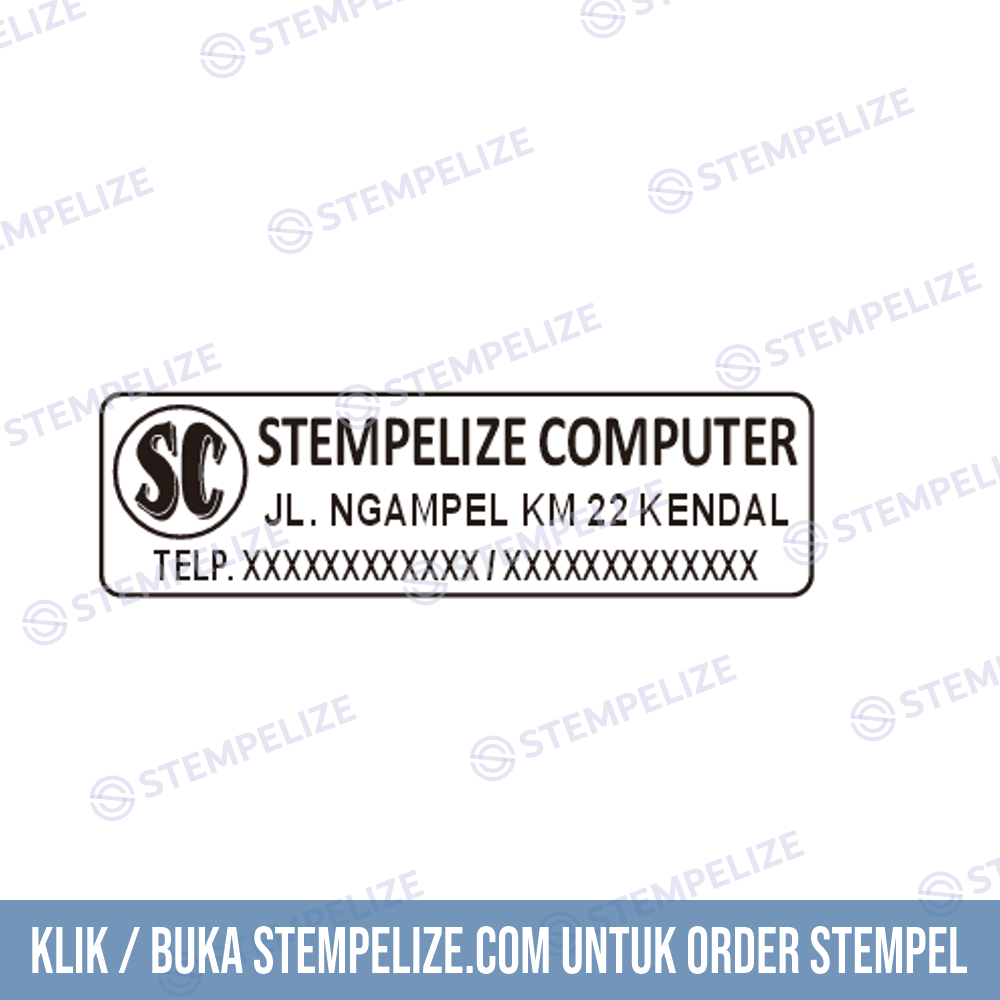 Contoh Stempel Toko Komputer