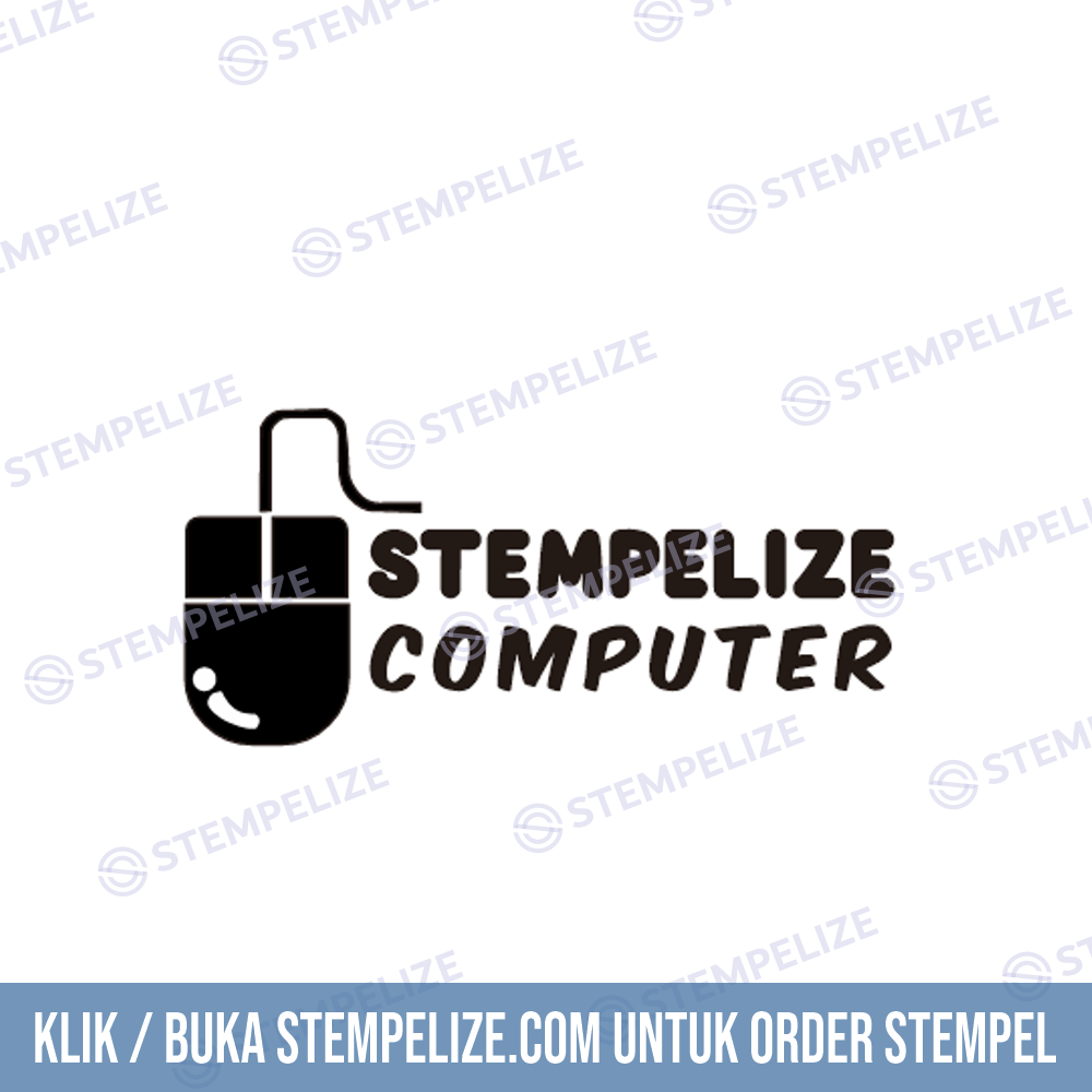 Contoh Stempel Toko Komputer