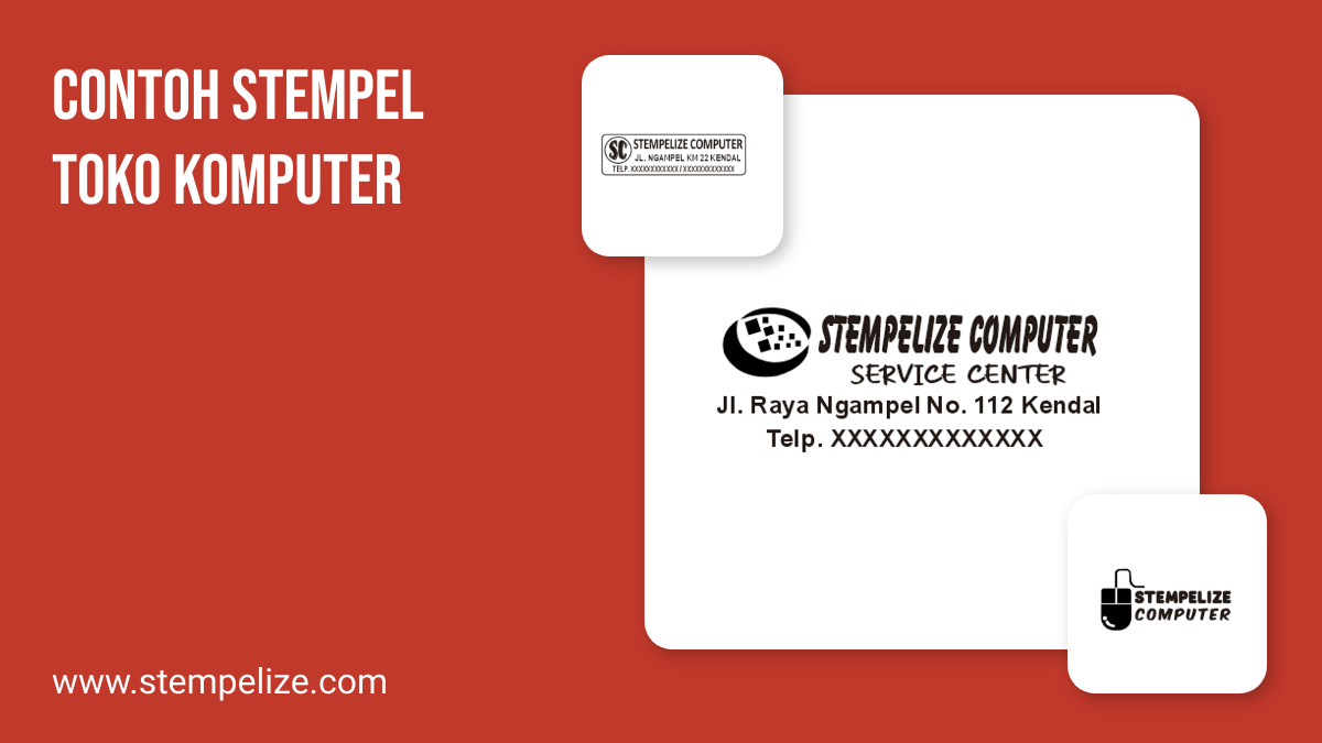 Contoh Stempel Toko Komputer