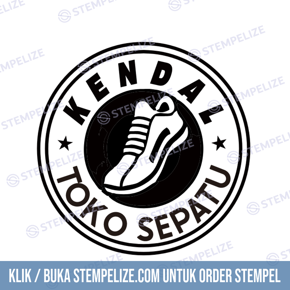 Contoh Stempel Toko Sepatu