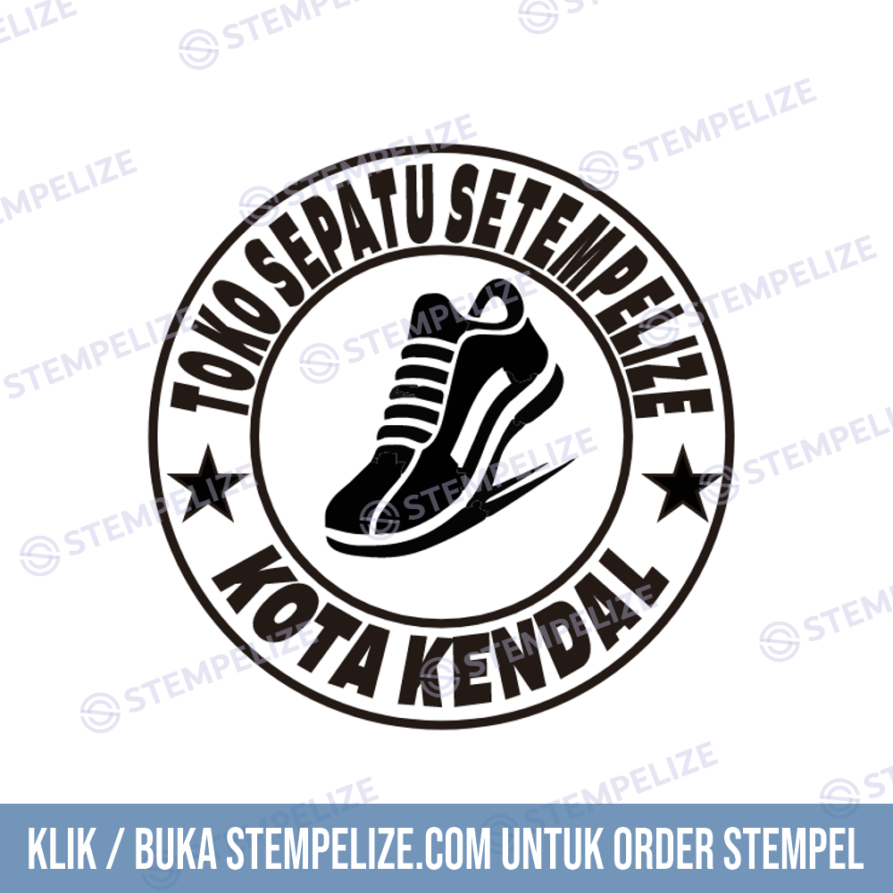 Contoh Stempel Toko Sepatu