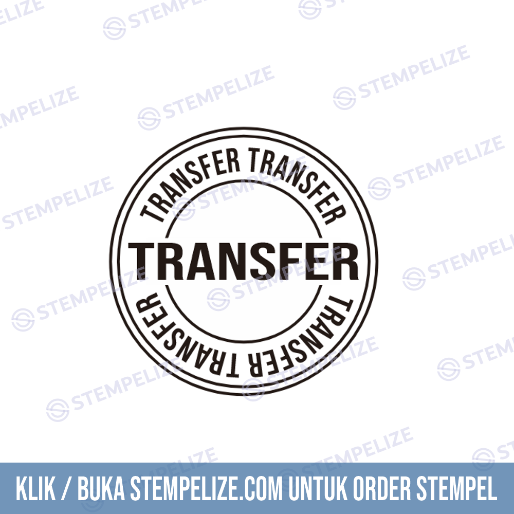 Contoh Stempel Transfer