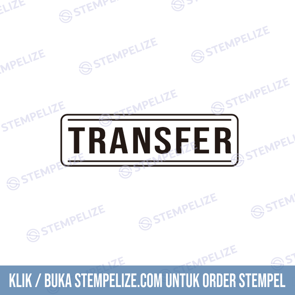 Contoh Stempel Transfer