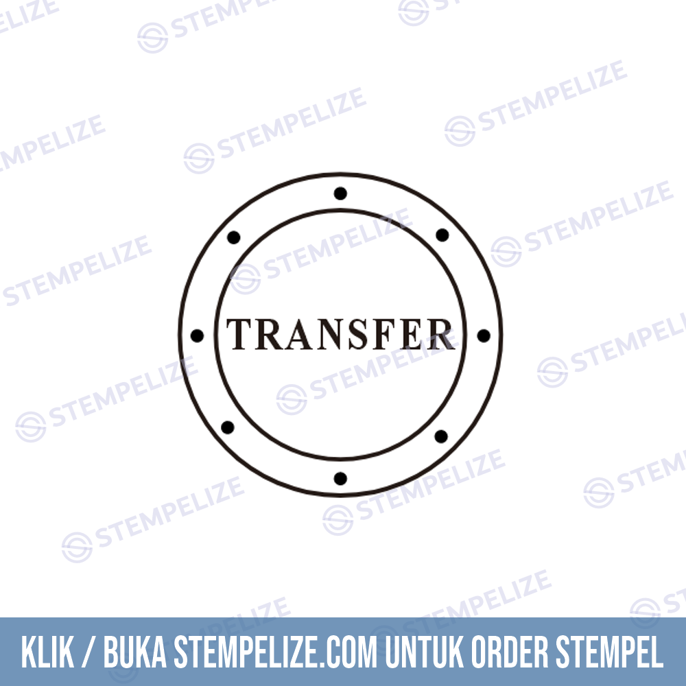 Contoh Stempel Transfer