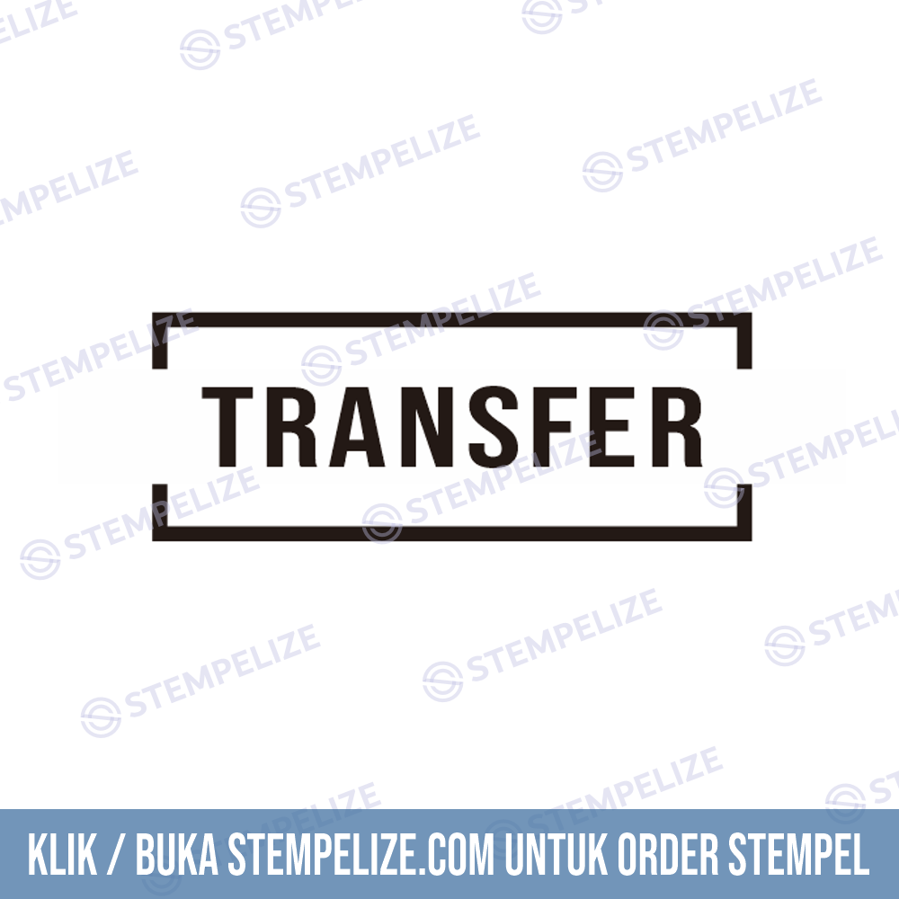 Contoh Stempel Transfer